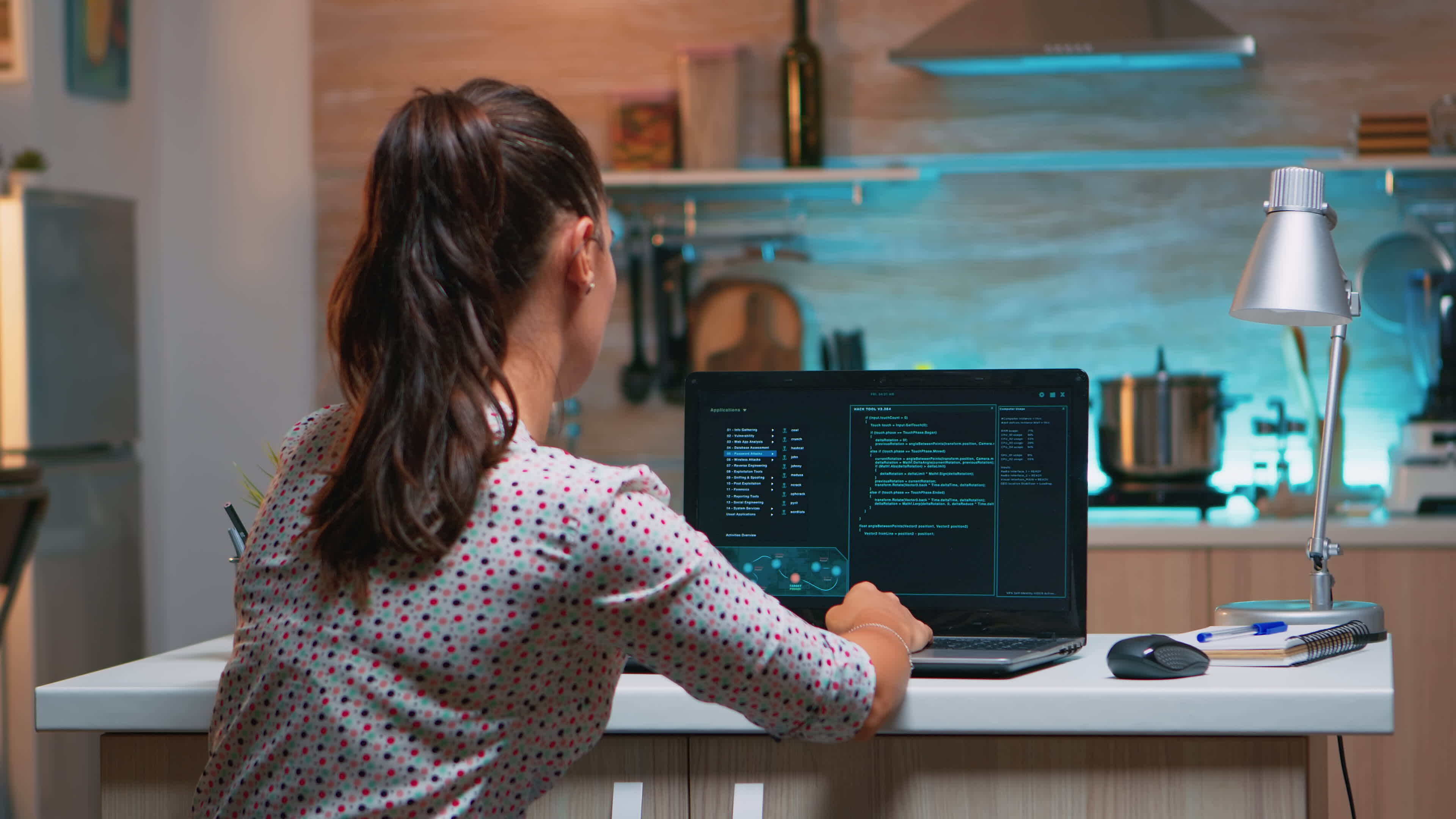 Woman Programmer Stock Video Footage for Free Download