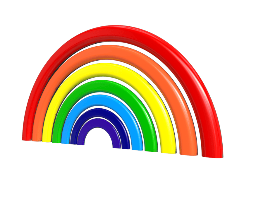 Rainbow Colors PNGs for Free Download