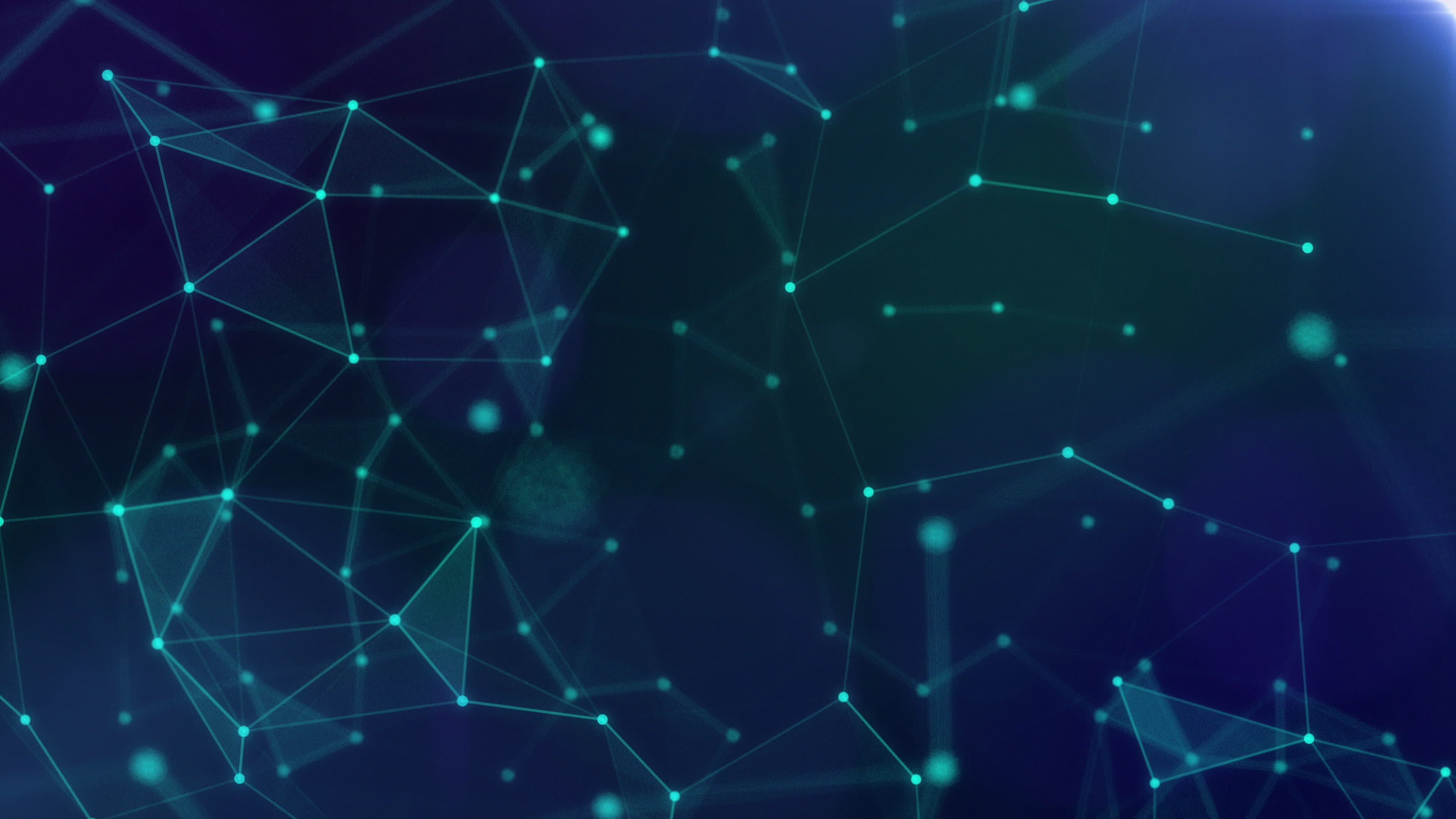 Blue plexus particles molecules space particle form, futuristic neon graphic Background, 3D ...