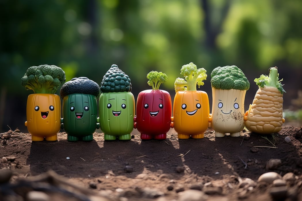 Cute Fruits And Vegetables Stock Photos, Images and Backgrounds for ...