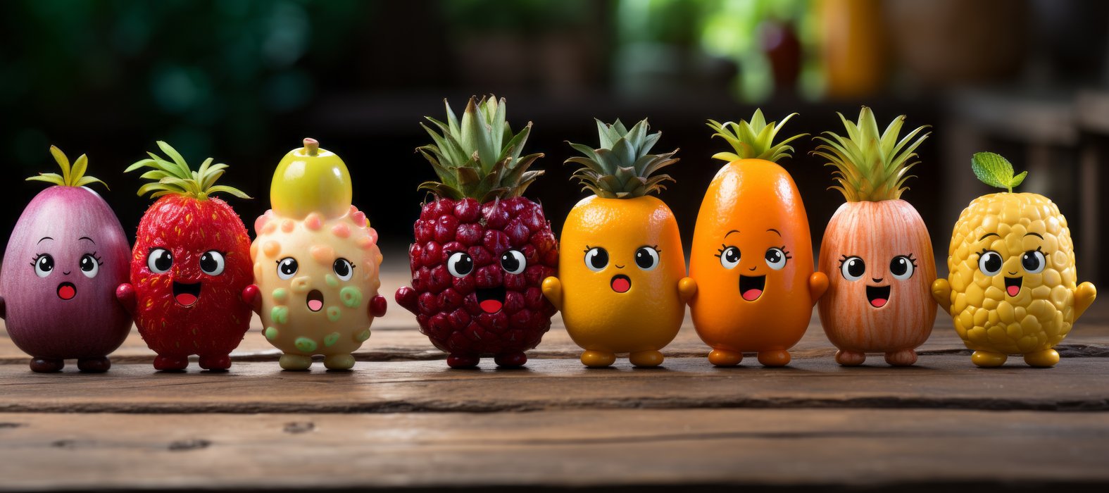 Cute Fruits And Vegetables Stock Photos, Images and Backgrounds for ...
