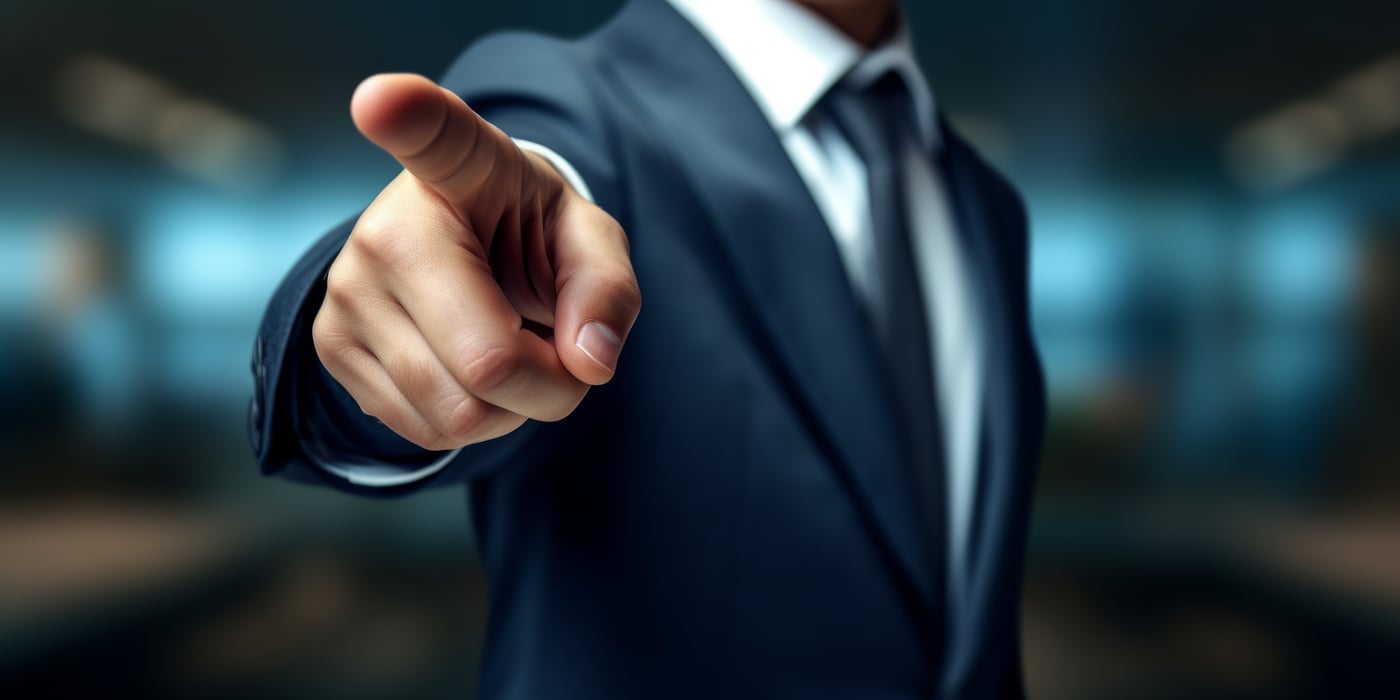 Pointing Finger Business Stock Photos, Images and Backgrounds for Free ...