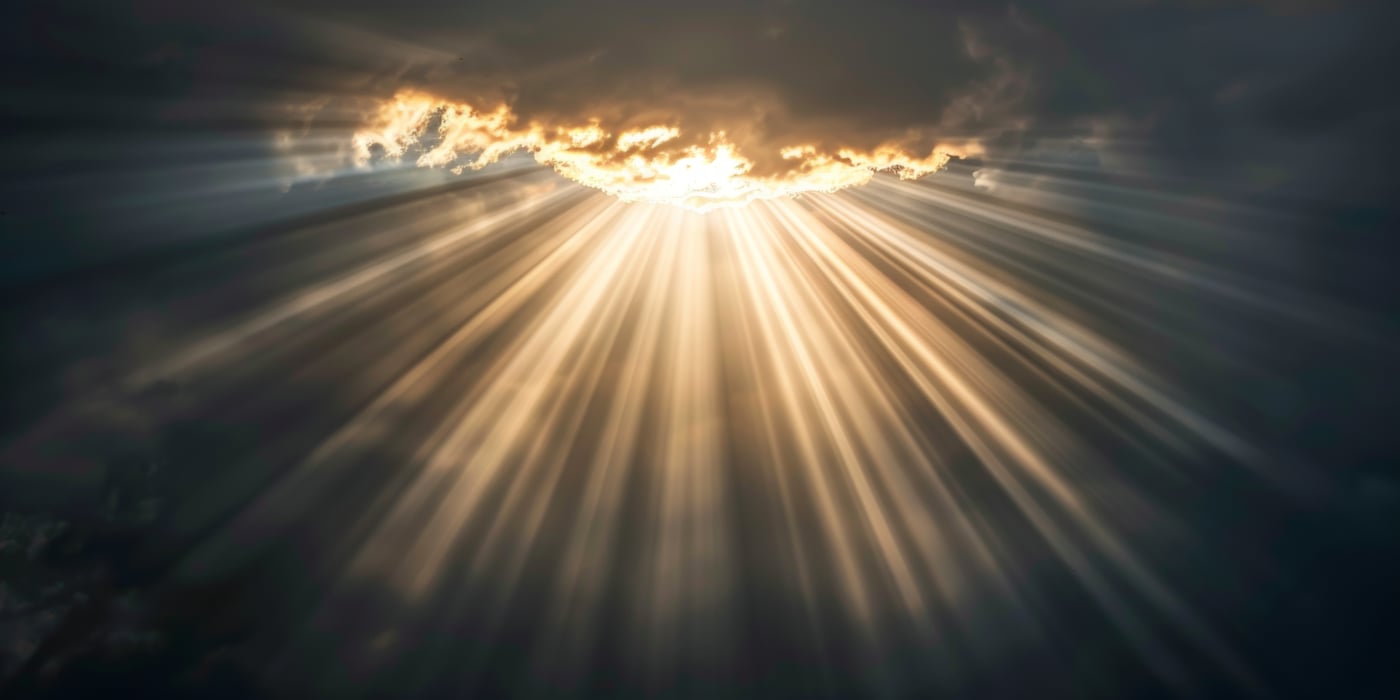Sun Rays Clouds Stock Photos, Images and Backgrounds for Free Download