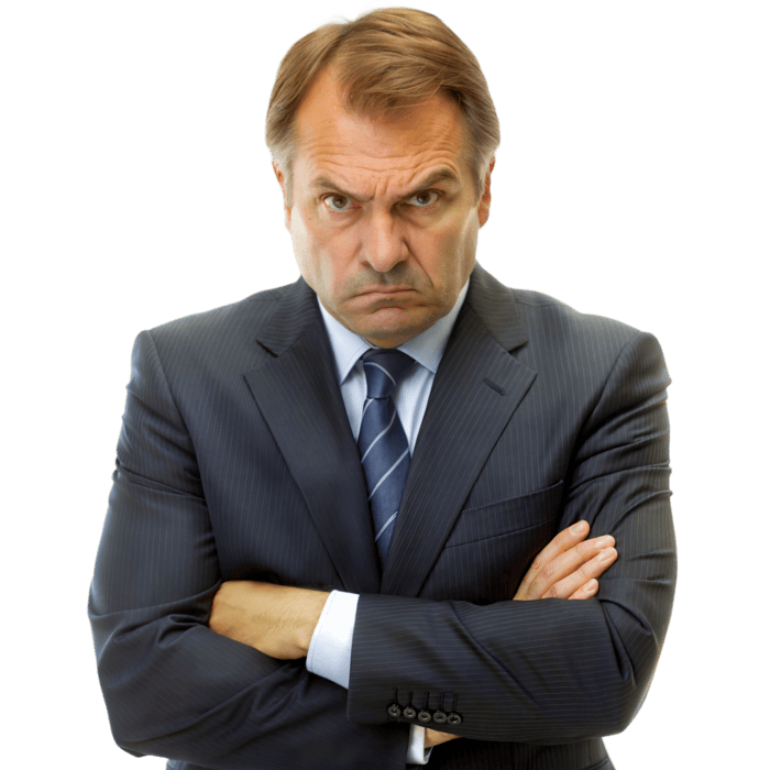 Angry Man PNGs for Free Download