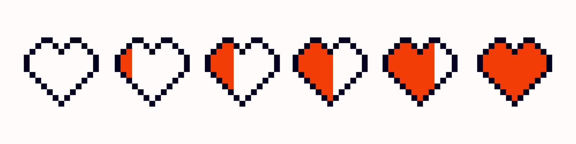 Video Game Heart Vector Art, Icons, and Graphics for Free Download