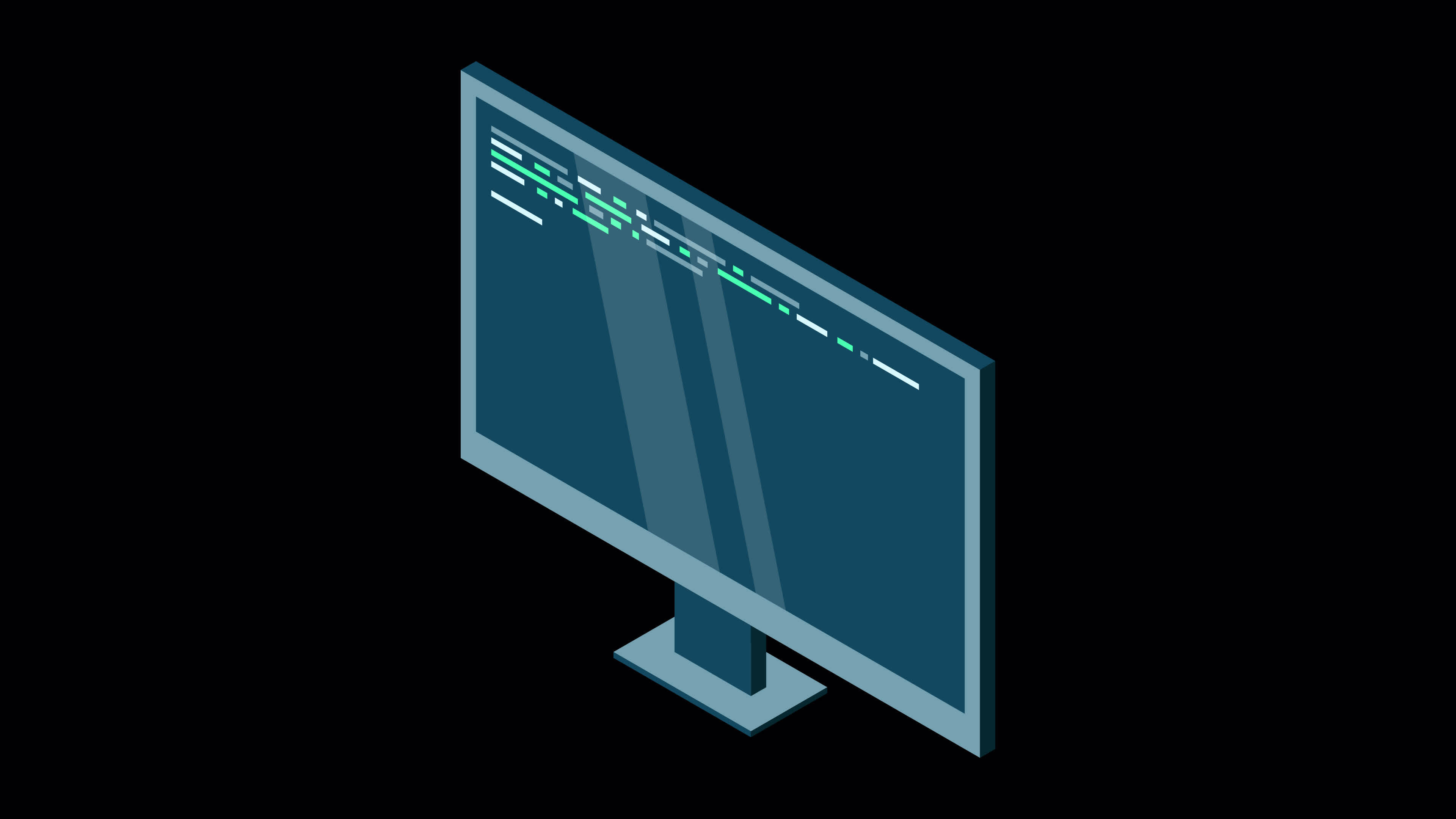 Isometric monitor animation. Computer monitor isometric desktop. Modern ... Isometric monitor animation. Computer monitor isometric desktop. Modern ...