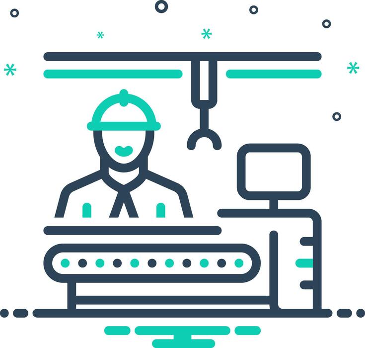 Machine Operator Vector Art, Icons, and Graphics for Free Download