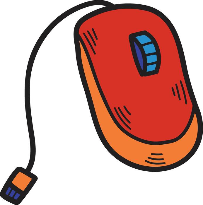 Computer Mouse Cartoon Vector Art, Icons, and Graphics for Free Download