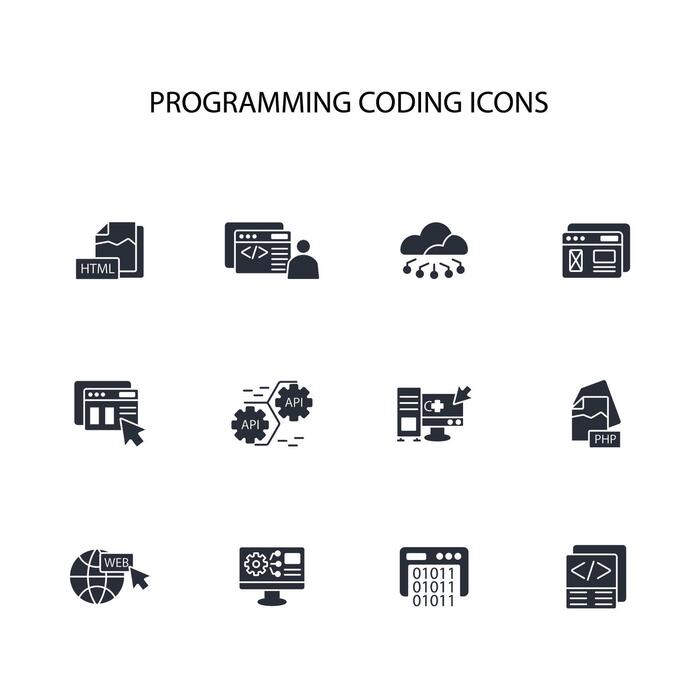 Programming Icon Vector Art, Icons, and Graphics for Free Download