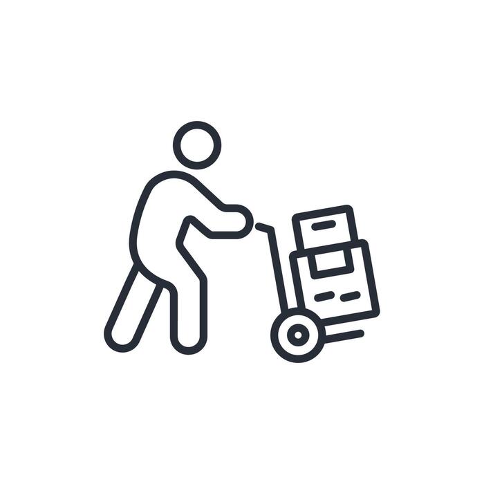 Manual Handling Icon Vector Art, Icons, and Graphics for Free Download