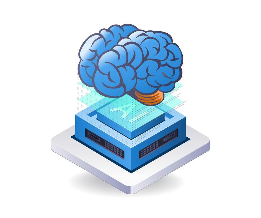 Isometric Brain Vector Art, Icons, and Graphics for Free Download