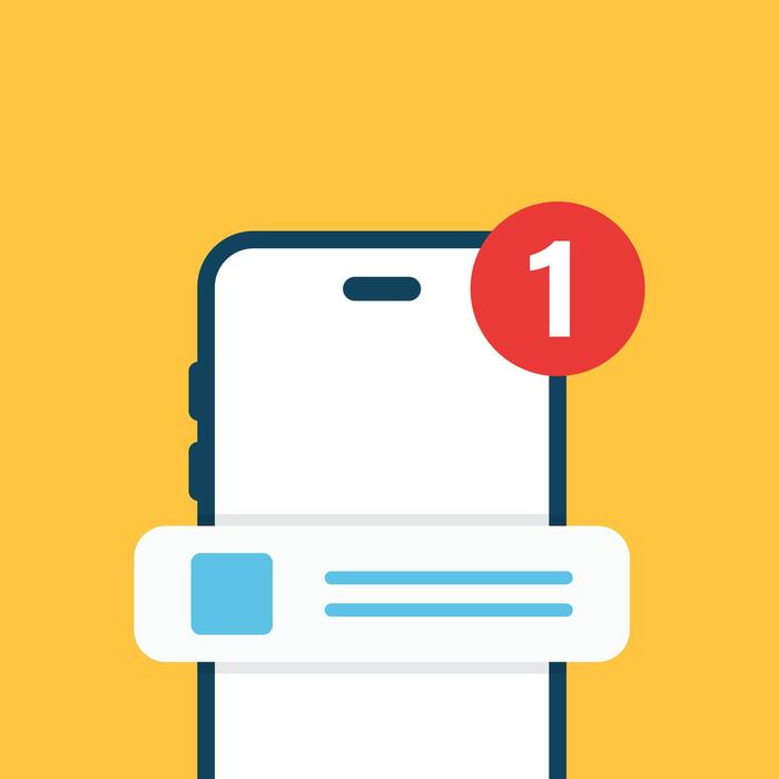 Iphone Notification Vector Art, Icons, and Graphics for Free Download