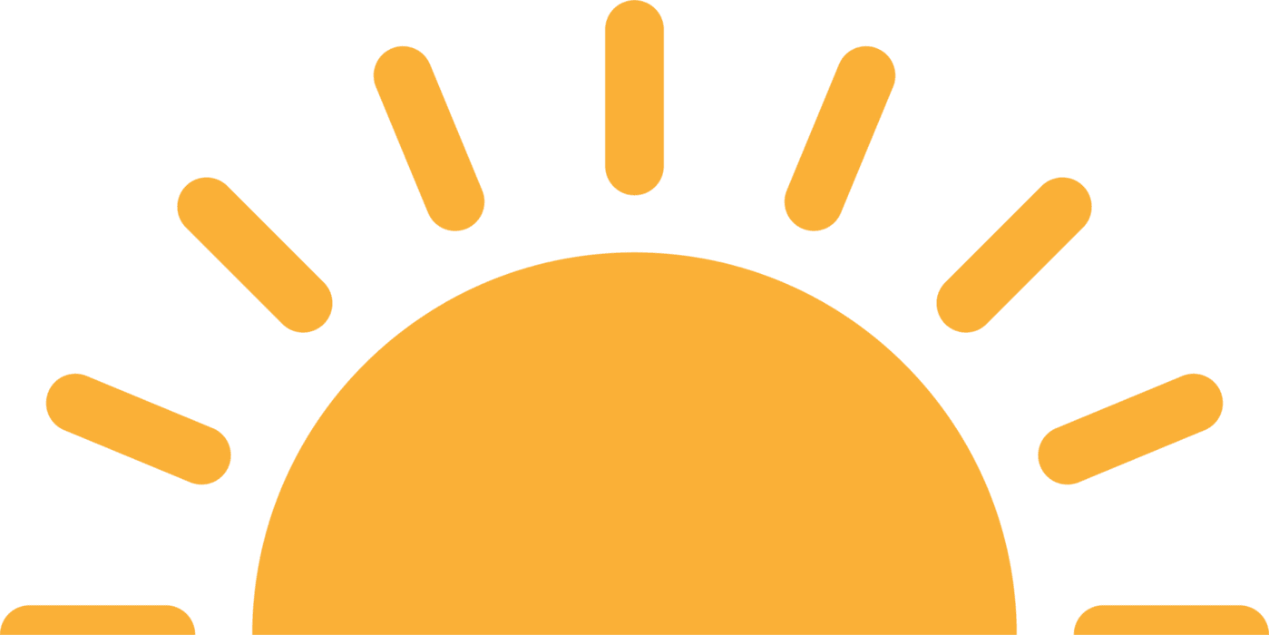 Half Sun Rise Logo