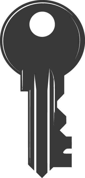 Key Silhouette Vector Art, Icons, and Graphics for Free Download