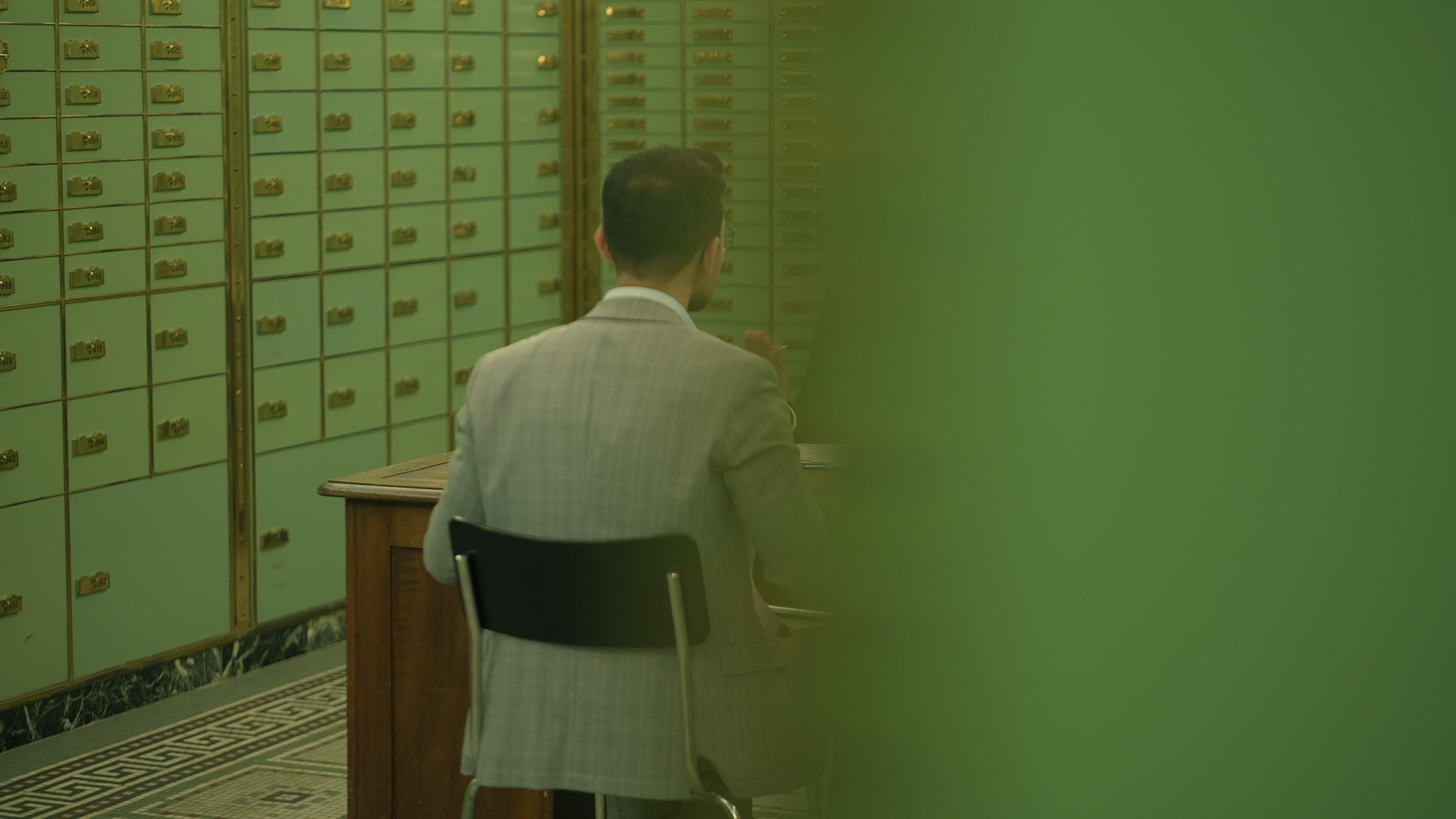 Businessman Meeting Businesswoman Discussing Protecting Secure Investment 44641760 Stock Video