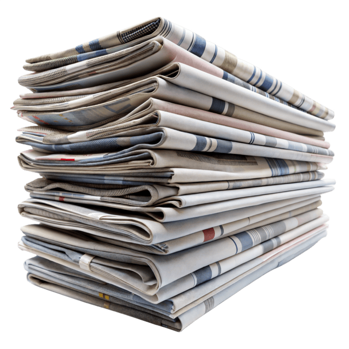 Newspaper Scrap PNGs for Free Download
