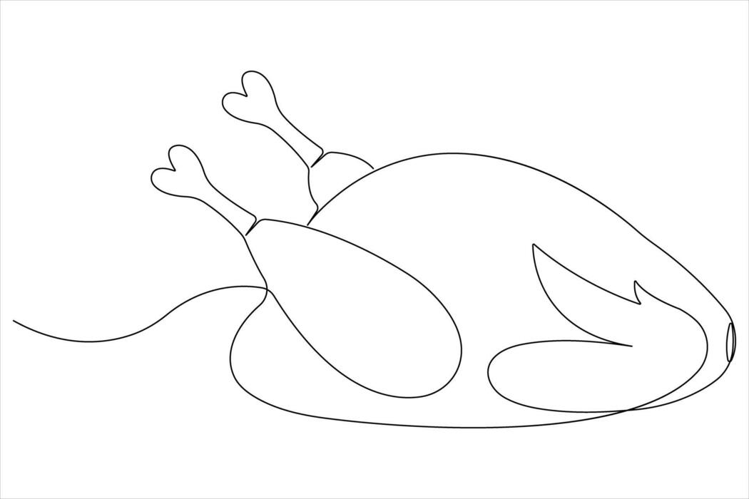 Turkey Line Art Vector Art, Icons, and Graphics for Free Download