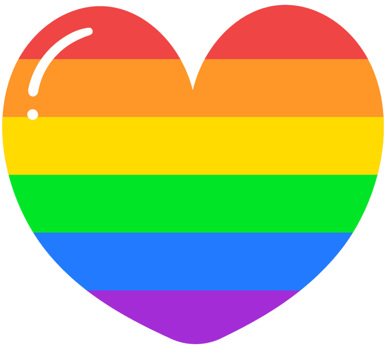 Pride Heart PNGs for Free Download