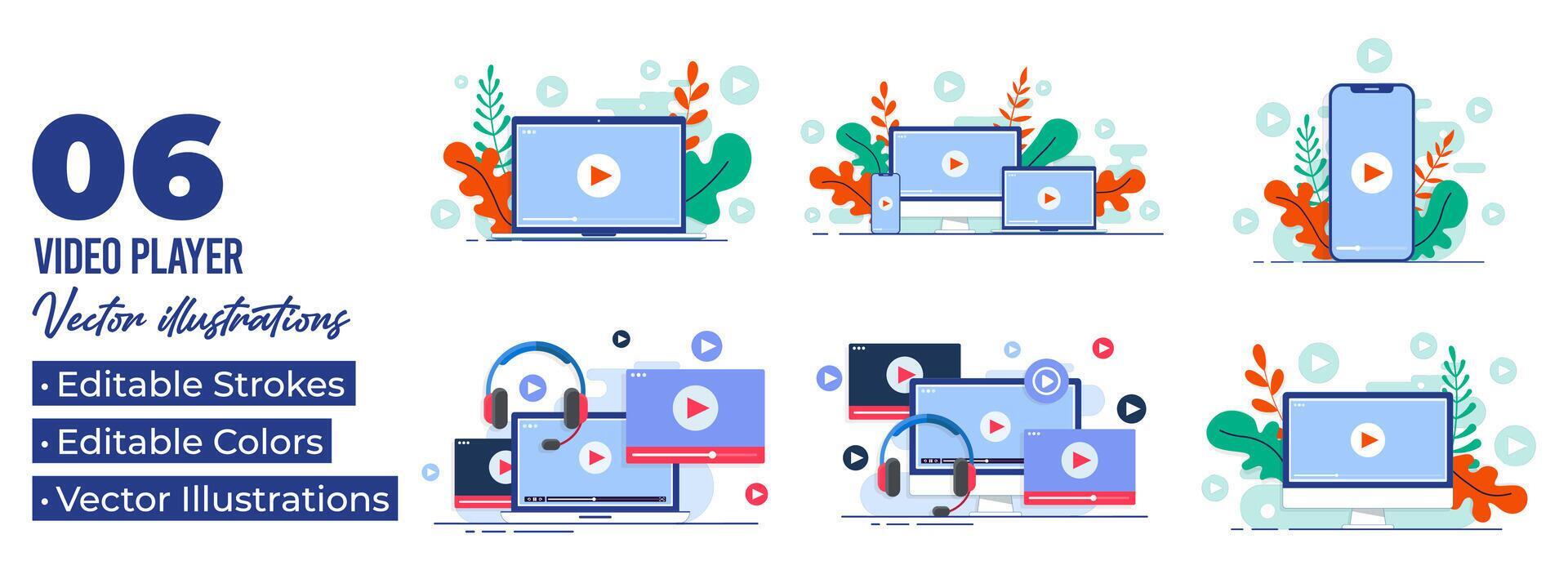 Video Animation Vector Art, Icons, and Graphics for Free Download