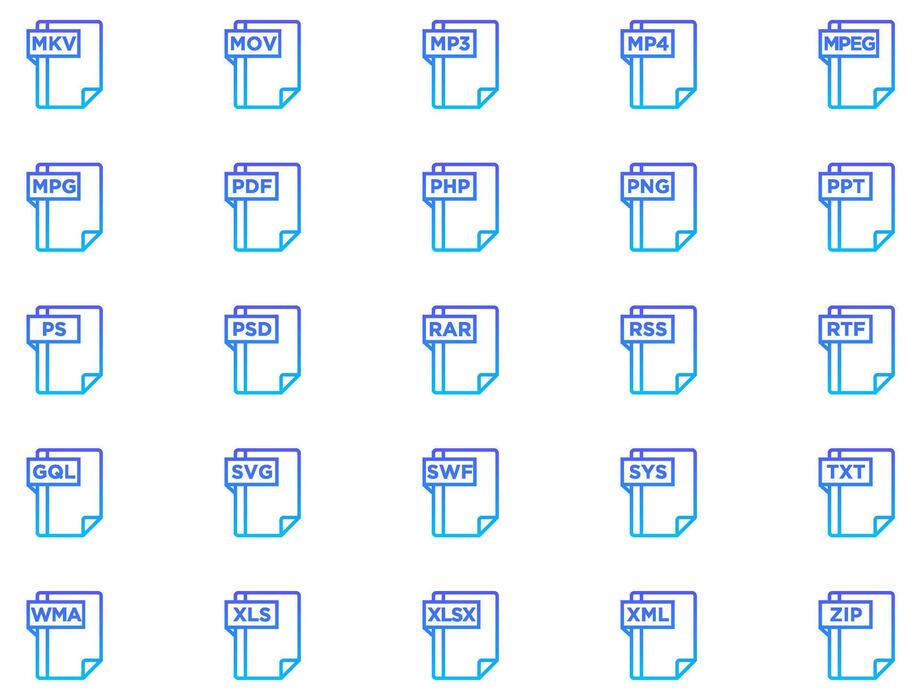 File Conversion Vector Art, Icons, and Graphics for Free Download