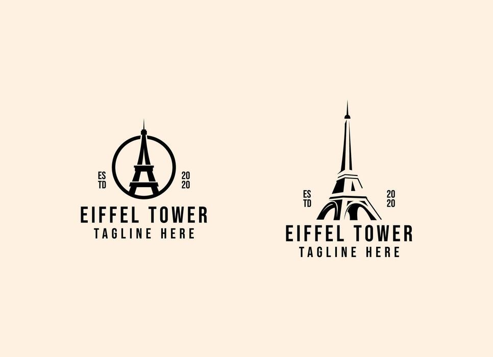 Eiffel Logo Vector Art, Icons, and Graphics for Free Download