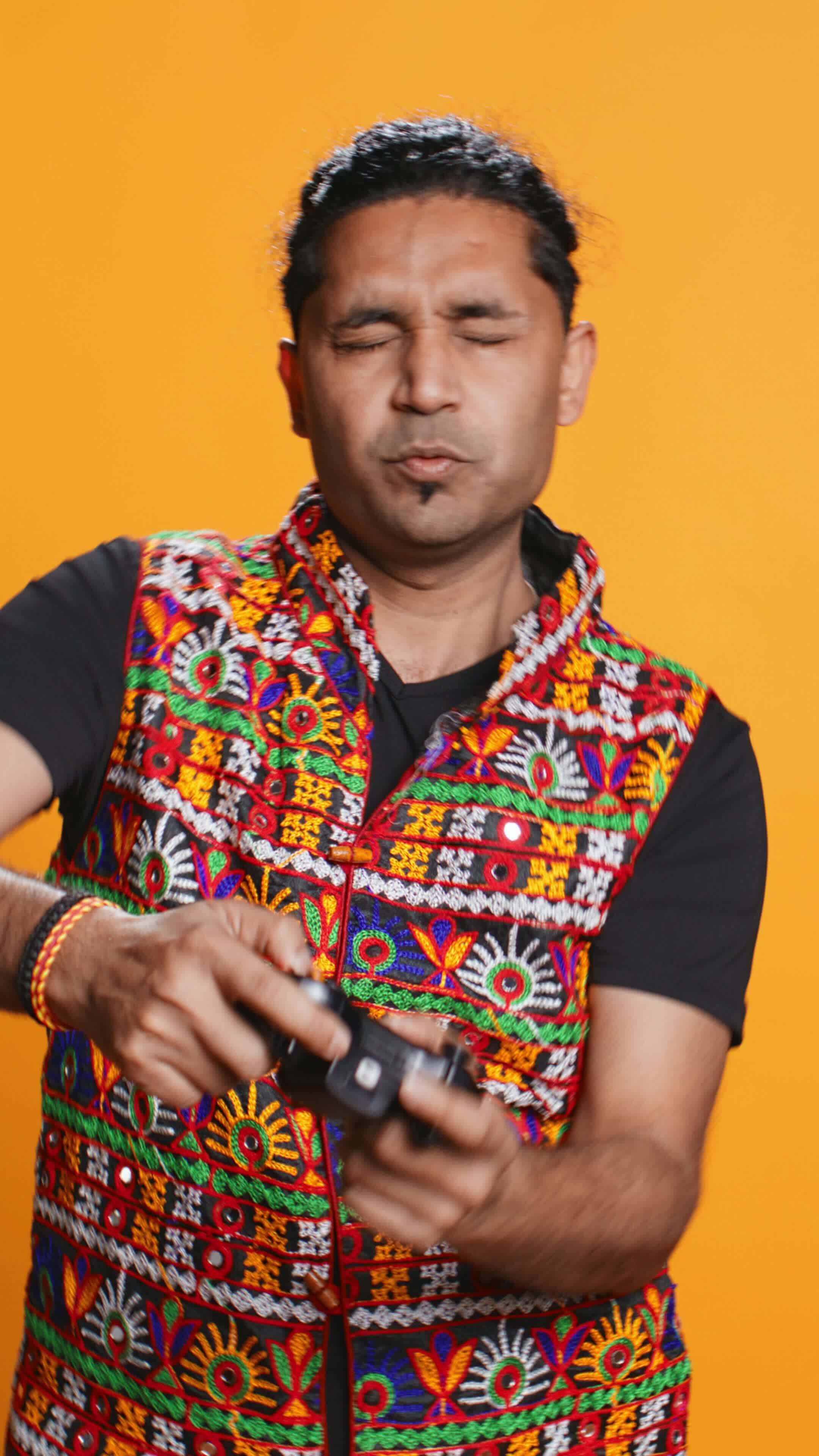 Vertical Gamer Annoyed After Losing Online Multiplayer Videogame Being Defeated By Rival