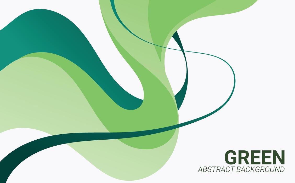 Green Curve Element Vector Art Icons And Graphics For Free Download