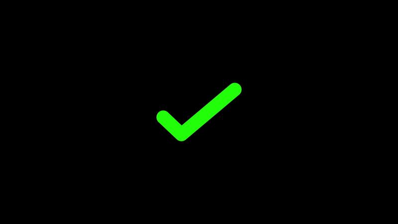 Tick Animated Check Mark, Tick Write checkmark animation. 4K Resolution ...