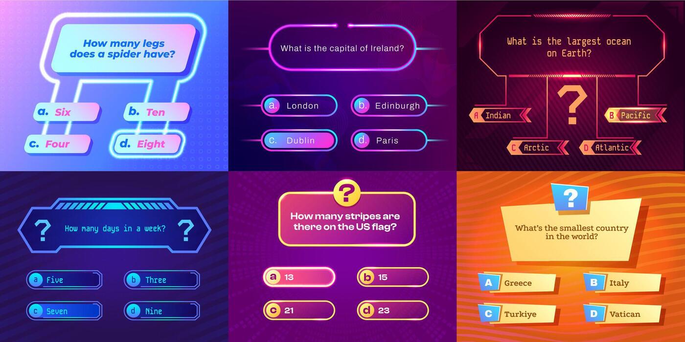 Quiz Ui Vector Art, Icons, and Graphics for Free Download