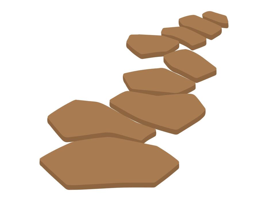 Stone Path Vector Art, Icons, and Graphics for Free Download