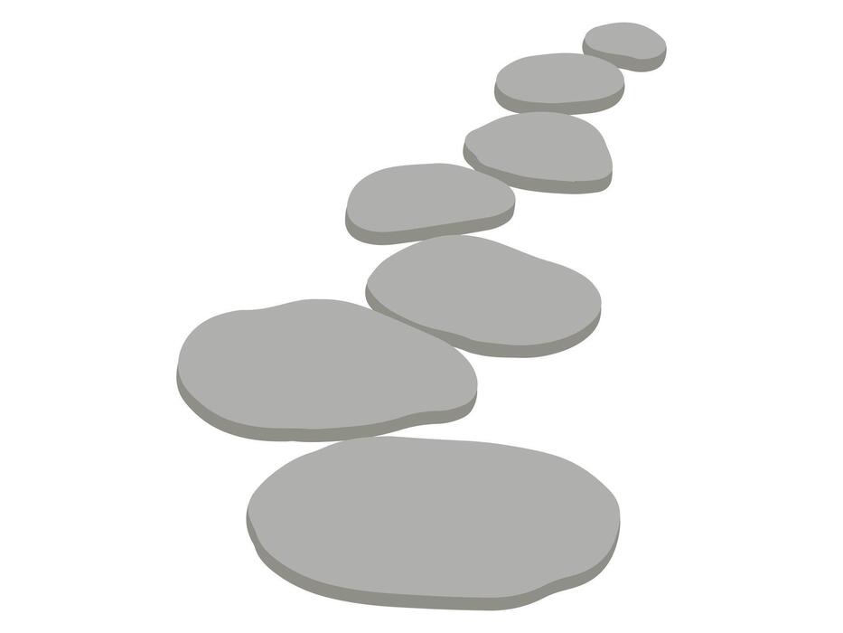 Stepping Stone Vector Art, Icons, and Graphics for Free Download