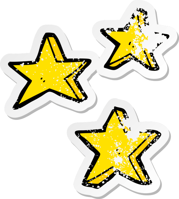 Star Stickers PNGs for Free Download