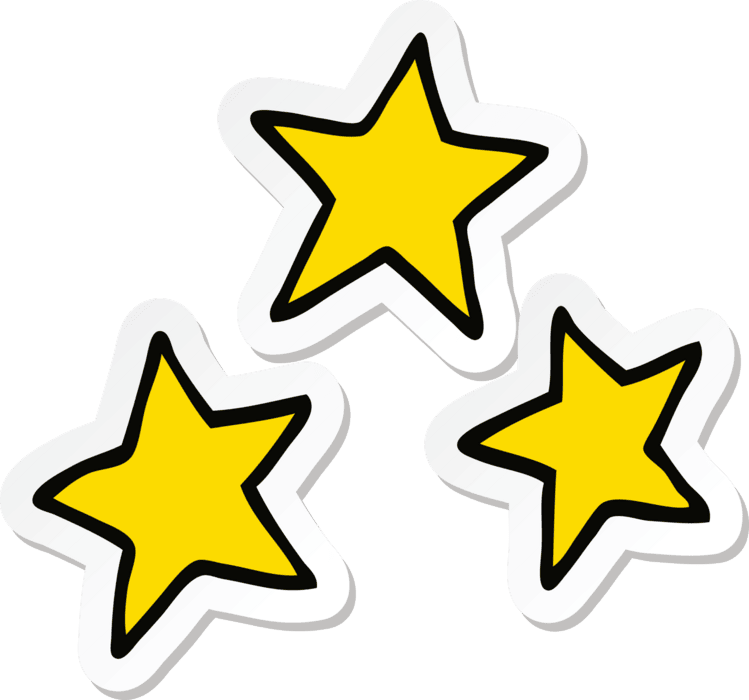 Star Stickers PNGs for Free Download