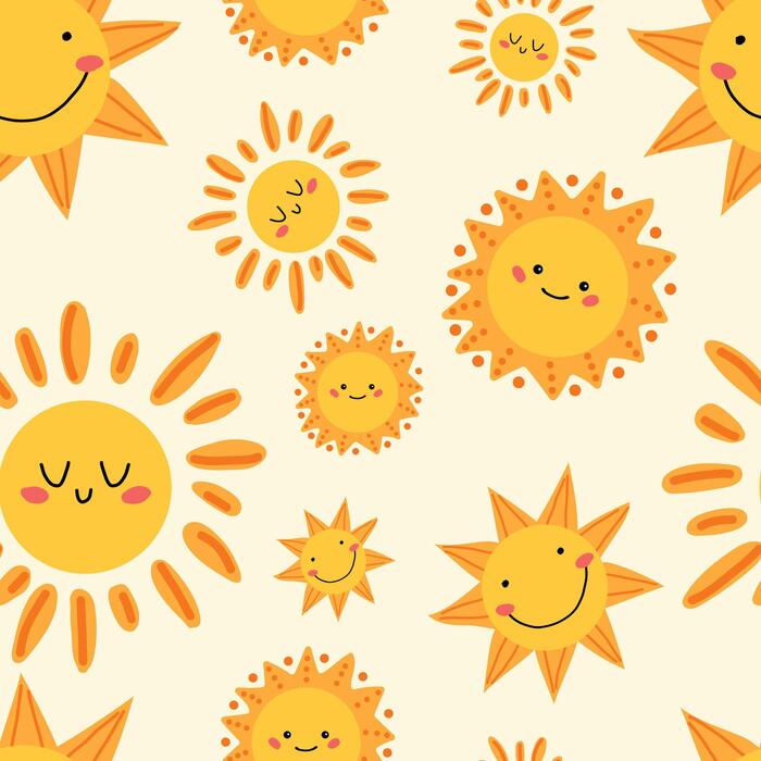 Sunshine Pattern Vector Art, Icons, and Graphics for Free Download