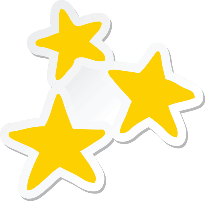 Star Stickers PNGs for Free Download