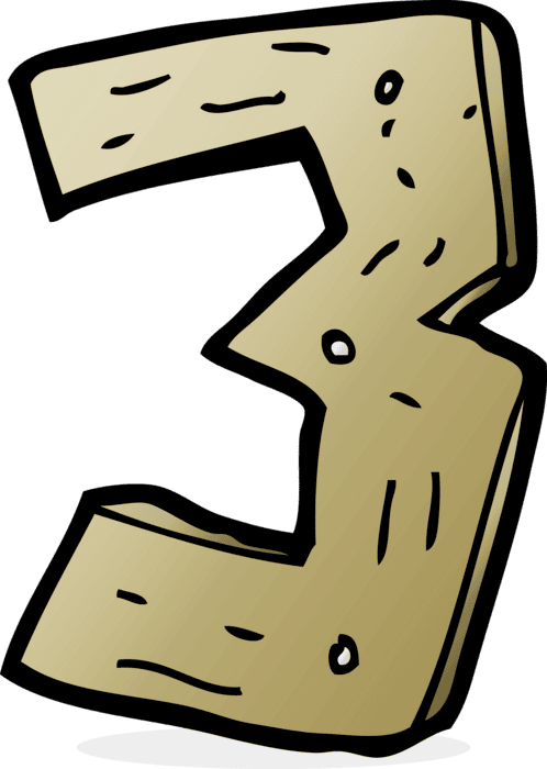 Number 3 Doodle PNGs for Free Download