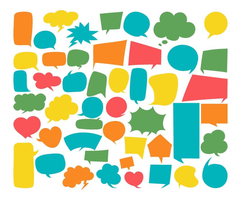 Speech Bubble Shapes Vector Art, Icons, and Graphics for Free Download