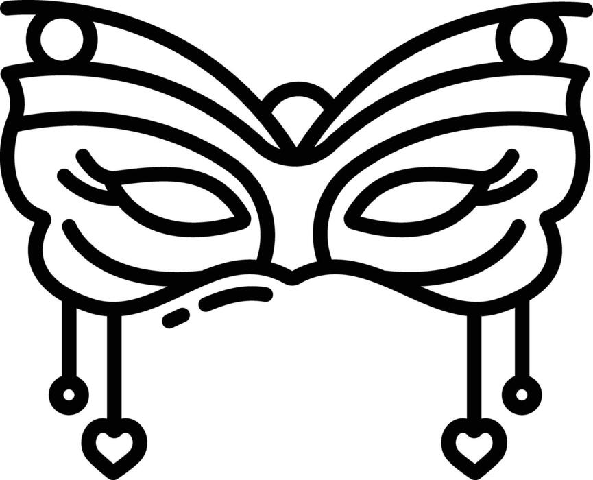Mask Outline Vector Art, Icons, and Graphics for Free Download
