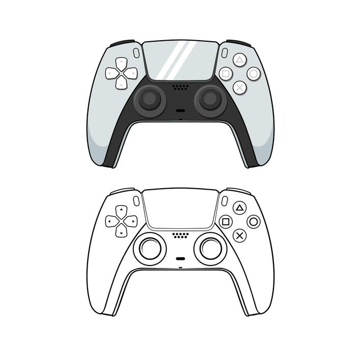 Ps5 Controller Vector Art, Icons, and Graphics for Free Download