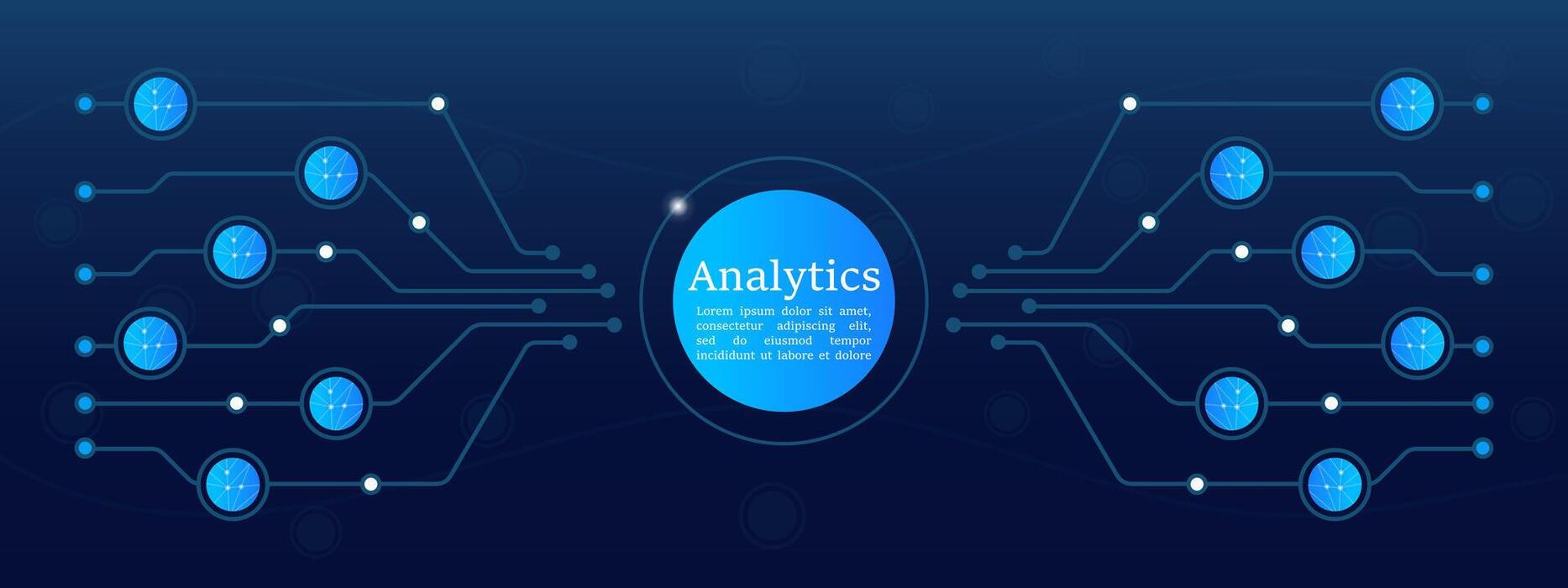Data Analytics Background Vector Art, Icons, and Graphics for Free Download