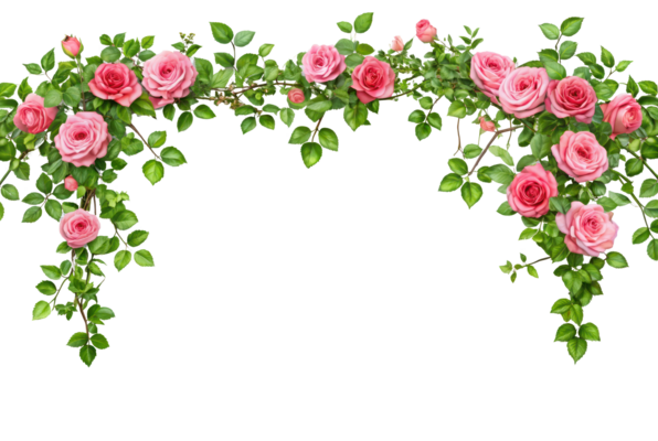 Flower Border Png Pngs For Free Download