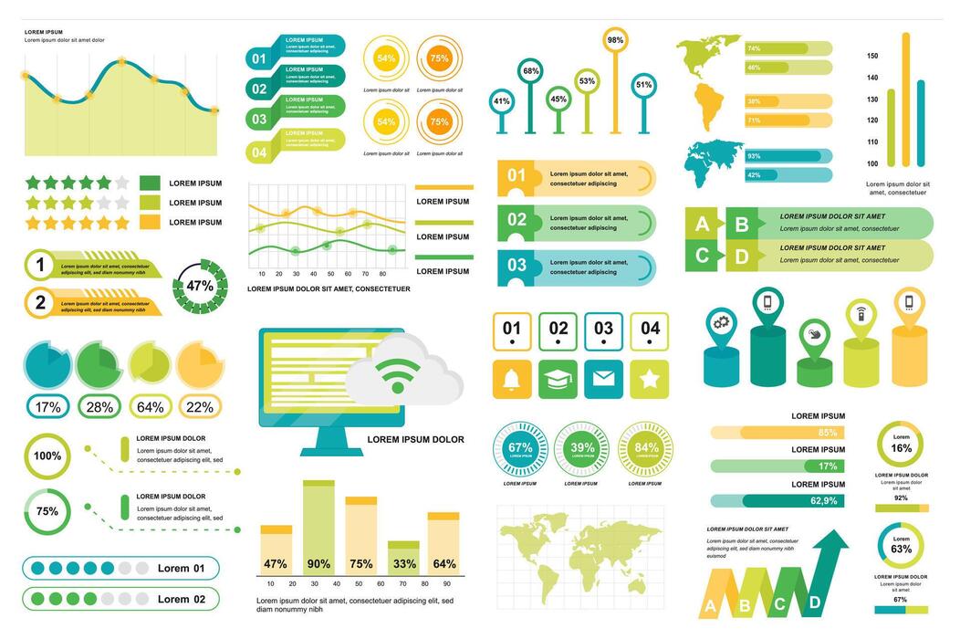 Powerpoint Infographic Vector Art, Icons, and Graphics for Free Download
