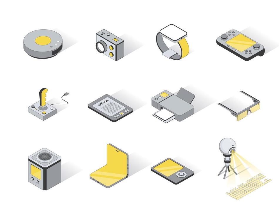 3d Technology Icons Vector Art, Icons, and Graphics for Free Download
