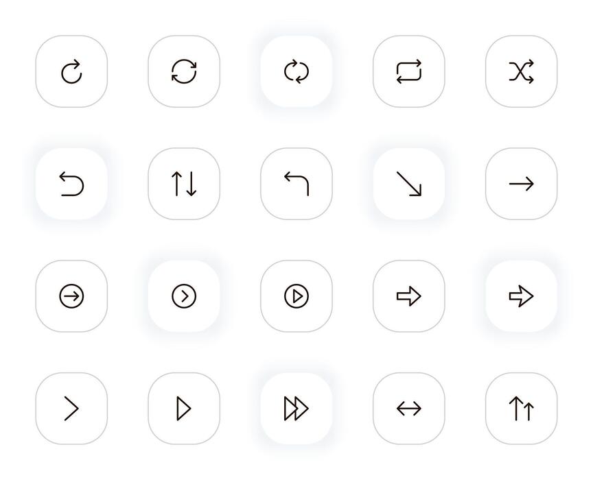 Navigation Bar Icons Vector Art, Icons, and Graphics for Free Download