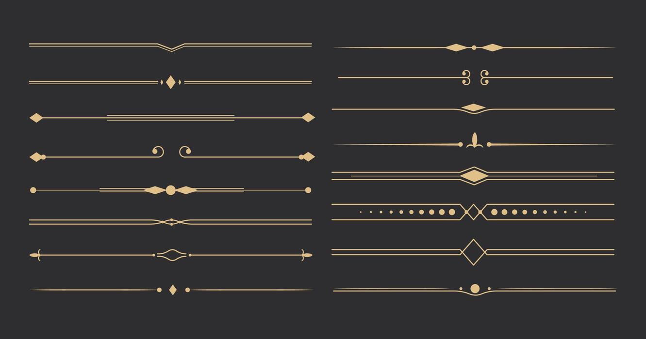 Line Elements Vector Art, Icons, and Graphics for Free Download