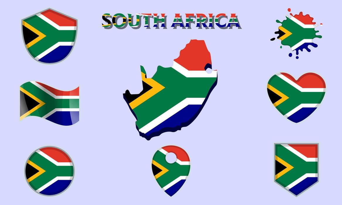 South Africa Map Vector Art, Icons, and Graphics for Free Download