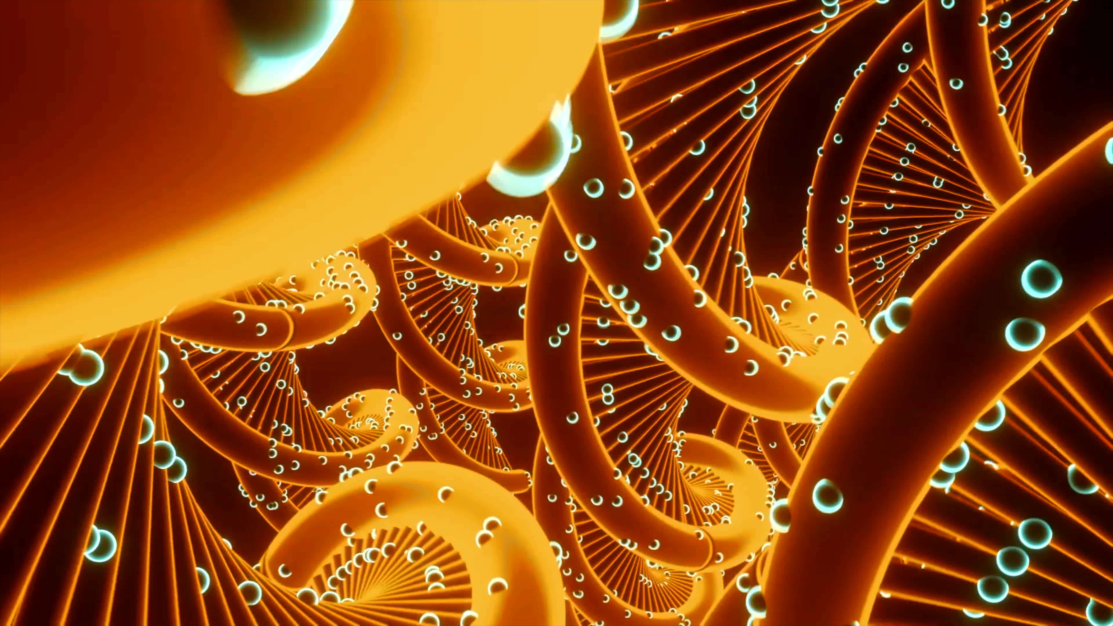 Rotating 3d Spirals With Dots Design Lot Of 3d Spirals Rotate With Dots Colored Dna With