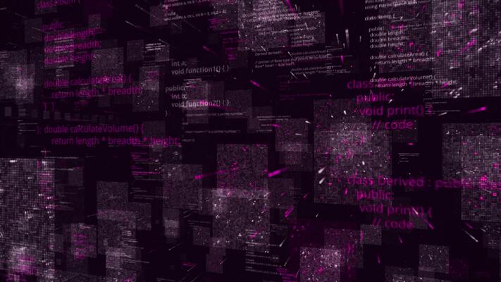 Programming Code Abstract Technology Background Stock Video Footage for Free Download