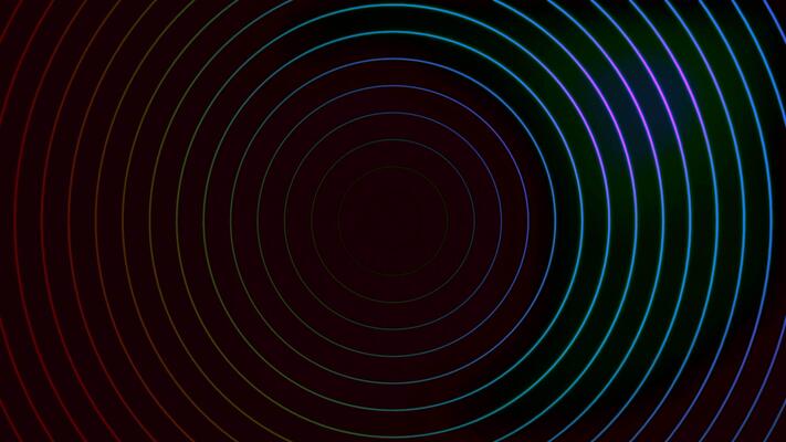 Circle Audio Spectrum Stock Video Footage for Free Download