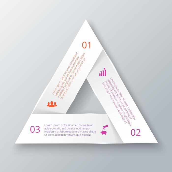 Triangle Infographic Vector Art, Icons, and Graphics for Free Download